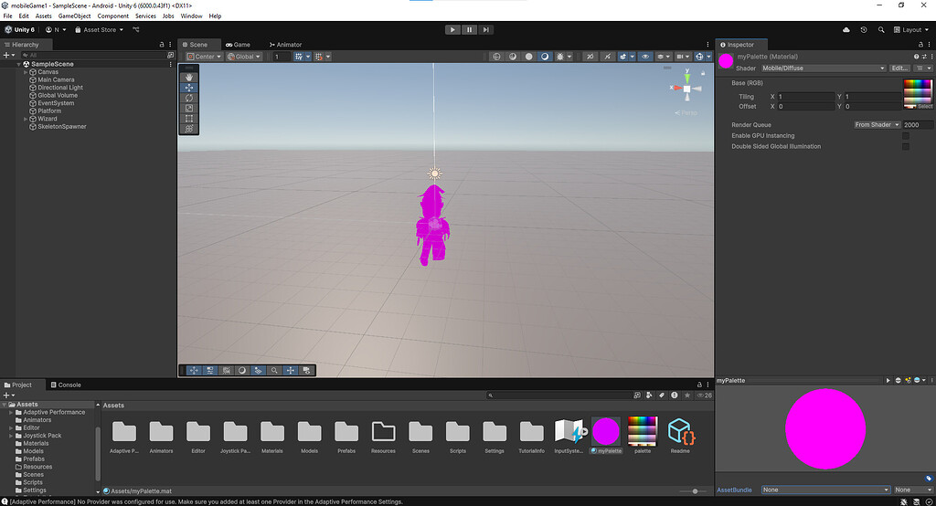 Unity mobile/diffuse shader doesn't work - Unity Engine - Unity Discussions
