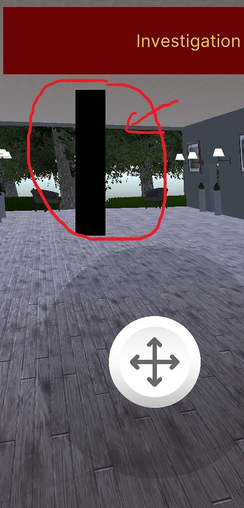 Adding UI Document to a scene, makes device display an unexpected black ...