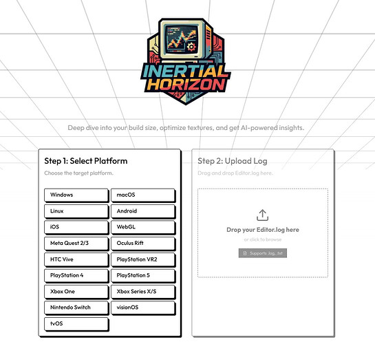 Inertial Horizon - Unity Build Log Analytics Tool - OpenSource - Community Showcases - Unity ...