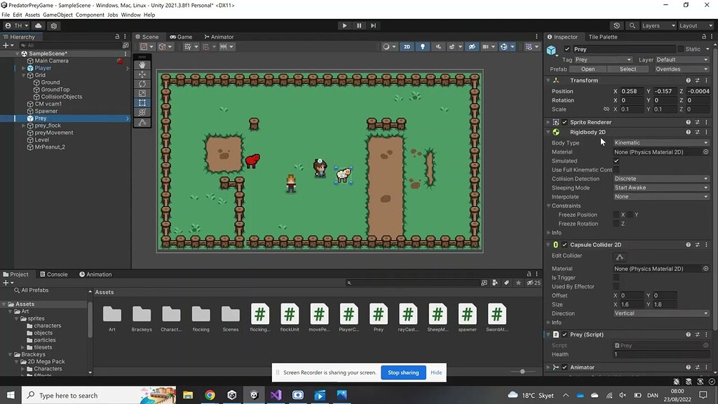 Rigidbodies passing through tilemap collider - Unity Engine - Unity Discussions