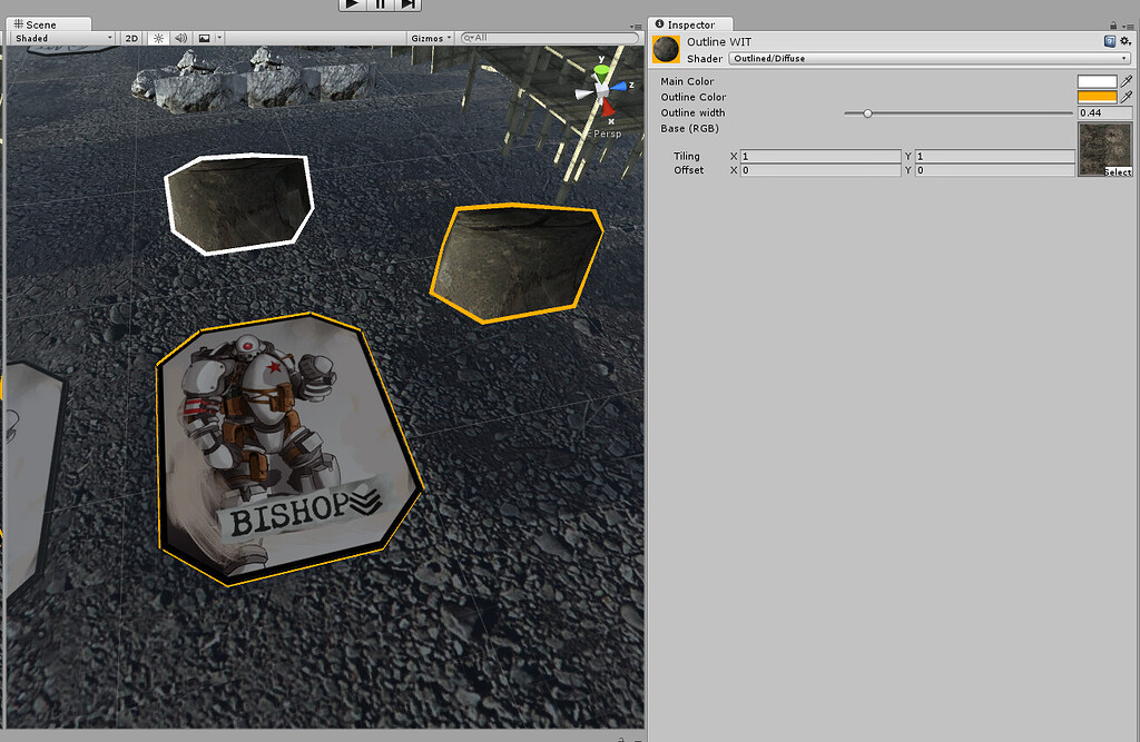 Outline Shader has visible gaps - Unity Engine - Unity Discussions
