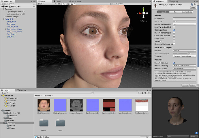 Experimentation Realistic Human Skin Rendering with Screen Space ...
