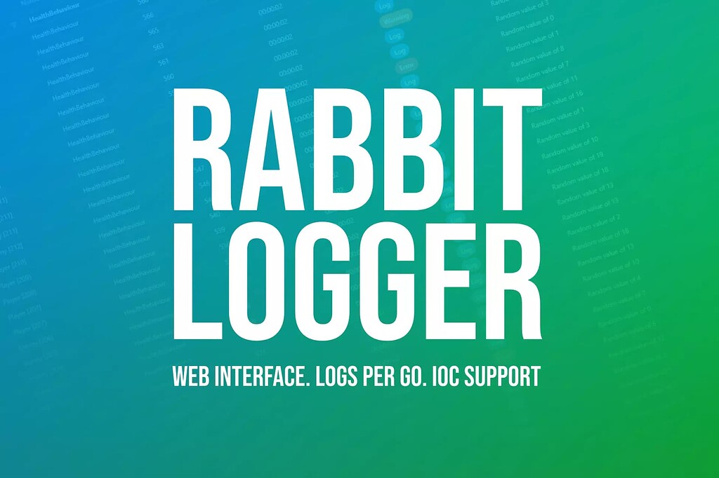 [Released - 30% off!] Rabbit Logger - Community Showcases - Unity ...