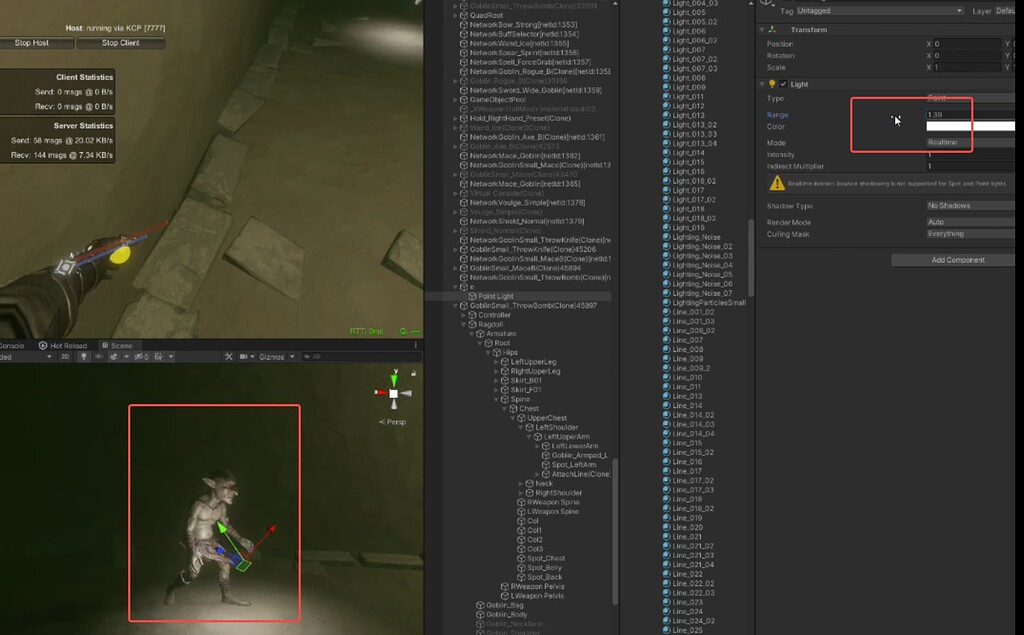 Point light cannot correctly illuminate the model - Unity Engine - Unity Discussions