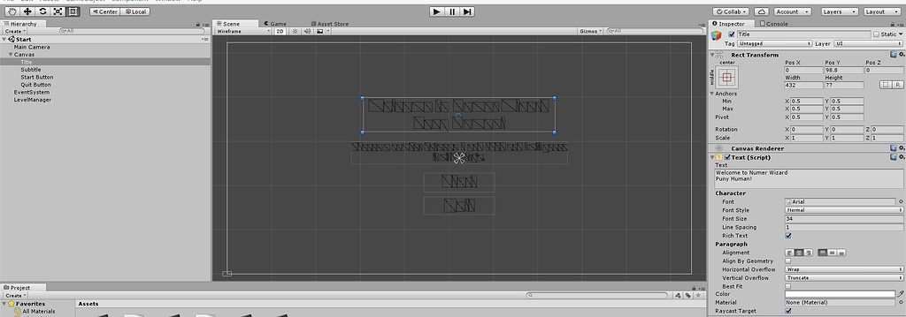 UI elements are showed like crossed rectangles.. - Unity Engine - Unity Discussions
