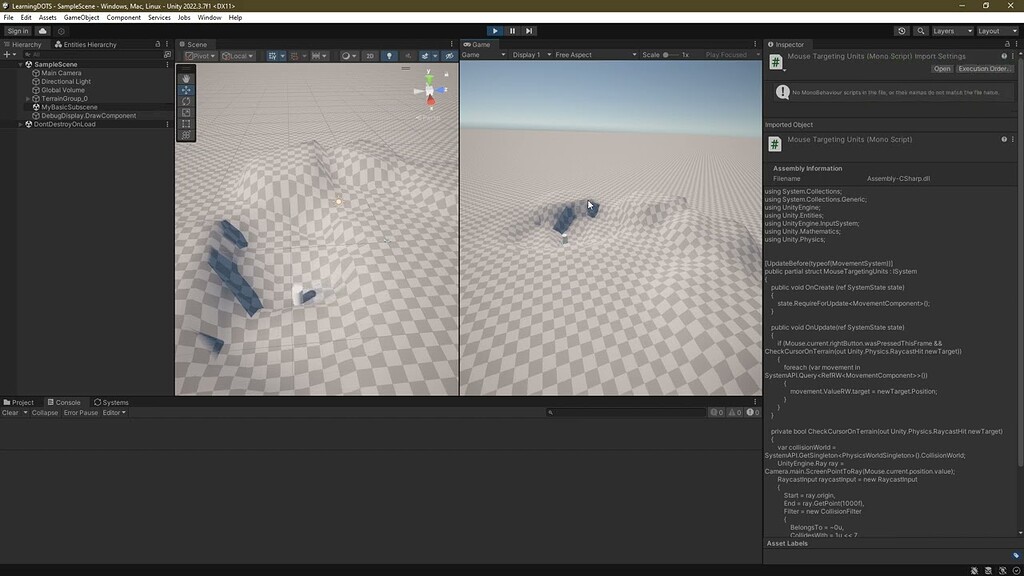 Synchronizing entity rotation with terrain's rotation under it - Unity Engine - Unity Discussions