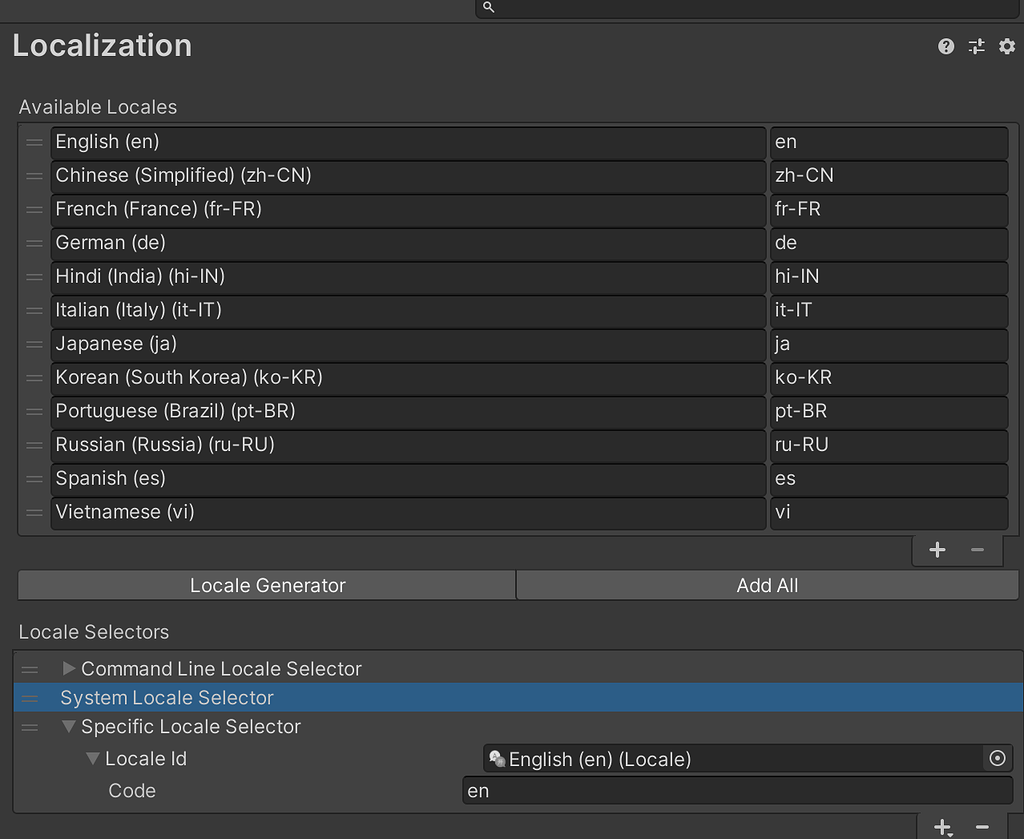 Unity localisation, how does it determine which local language to use? - Unity Engine - Unity ...