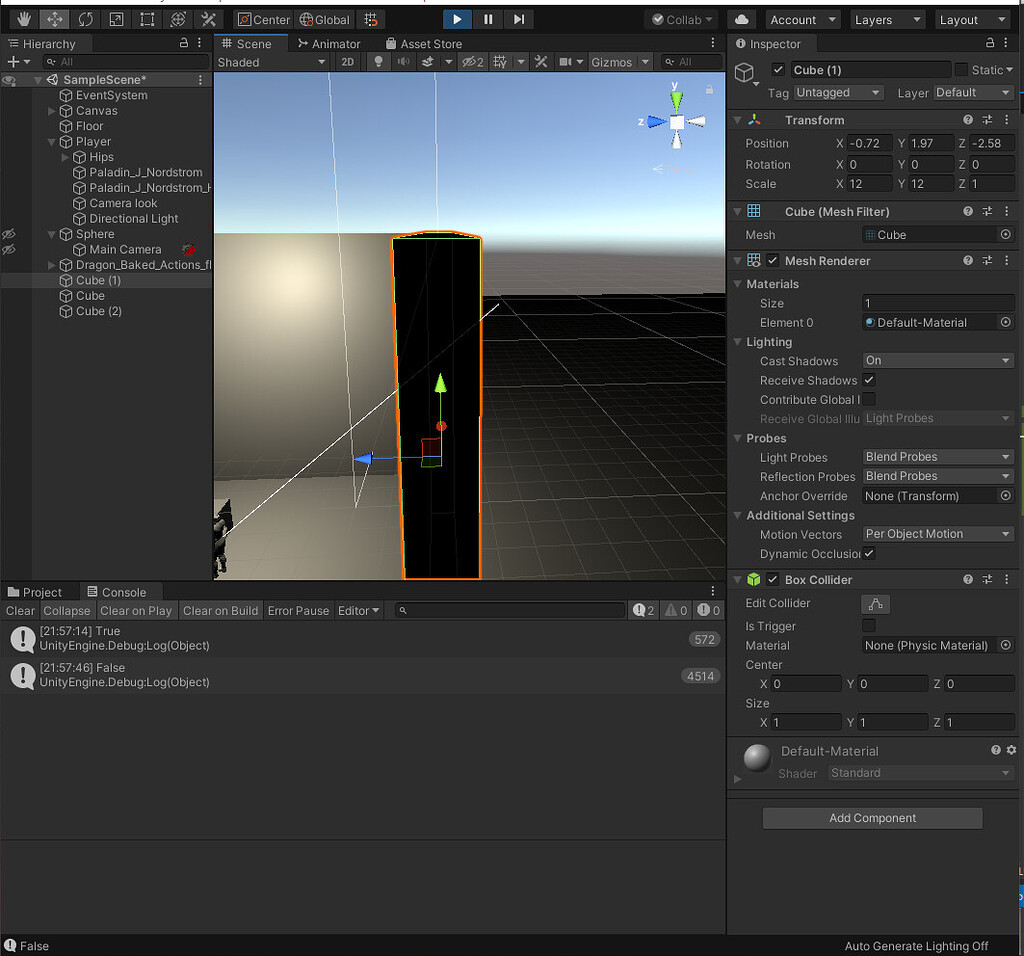 Raycast passing through object/not detecting hit - Unity Engine - Unity Discussions