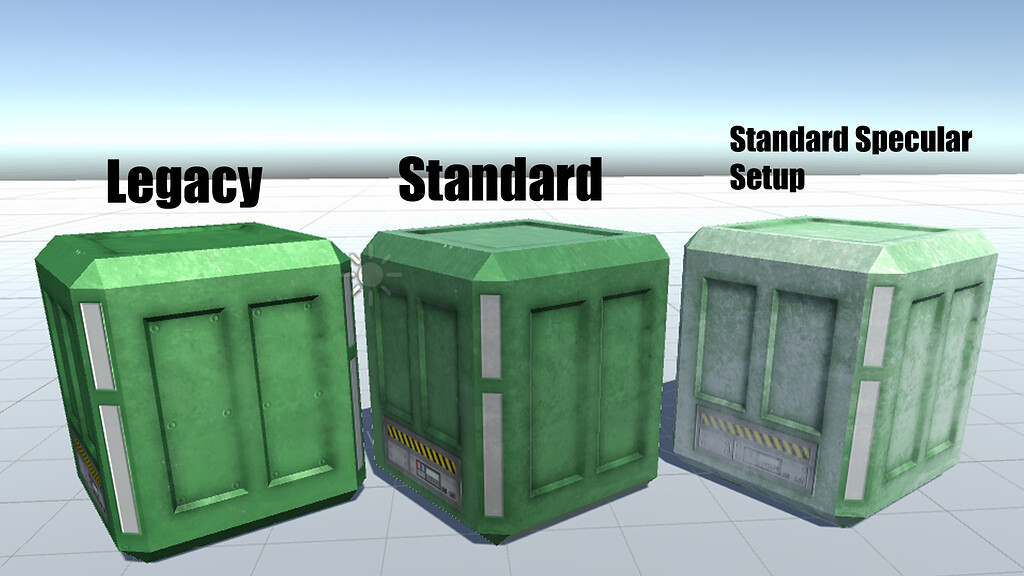 Specular issues with Standard Shaders - Unity Engine - Unity Discussions