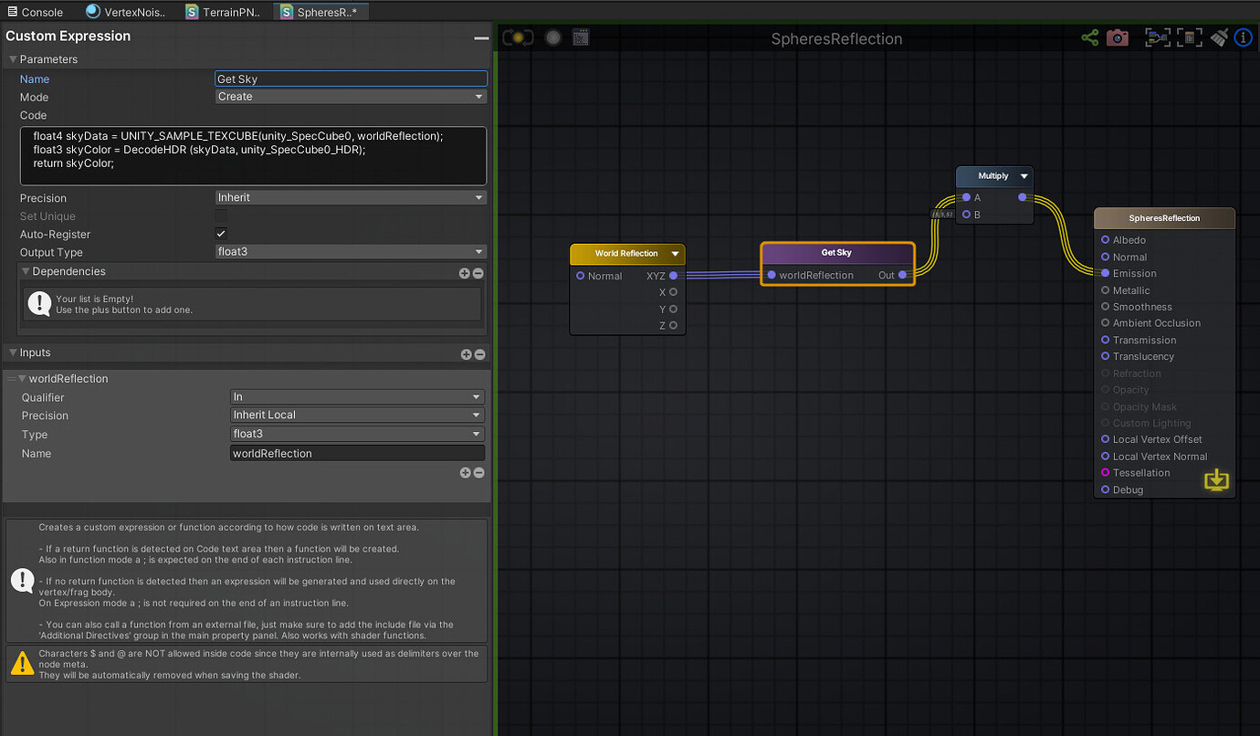 Reflection Probe in Amplify Shader - Unity Engine - Unity Discussions