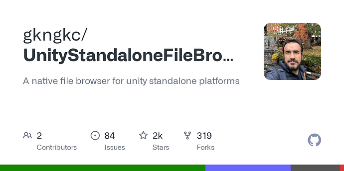 Open Native OS File Browser in Standalone Build - Unity Engine - Unity Discussions