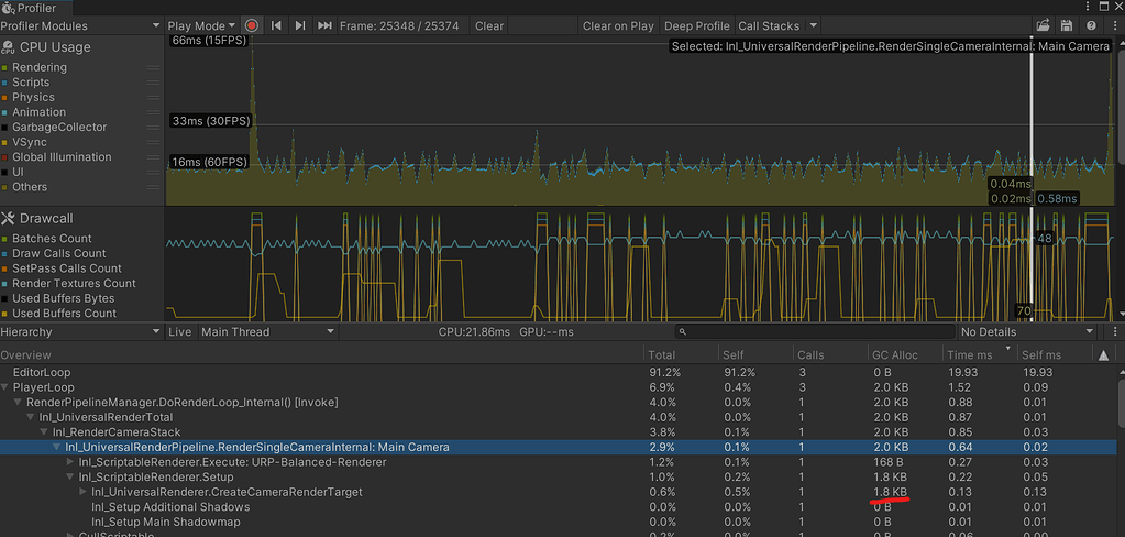 Unity URP causing lots of garbage, is this normal? - Unity Engine - Unity Discussions