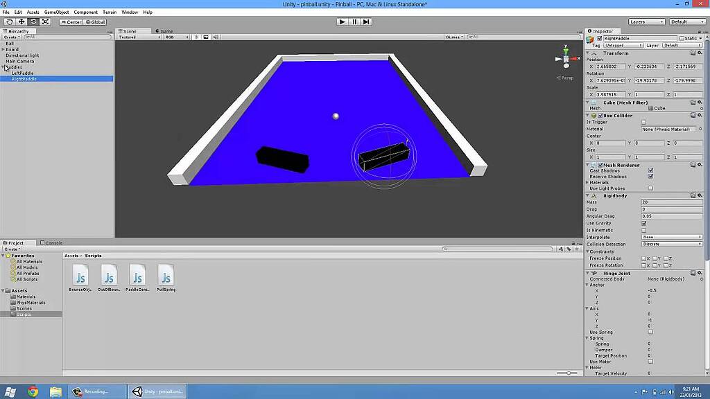 Pinball spring launcher help - Unity Engine - Unity Discussions