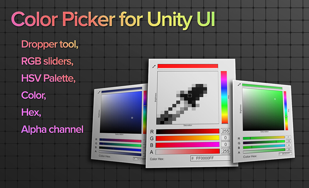 Color Picker for Unity UI - Community Showcases - Unity Discussions