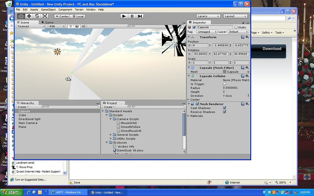 Objects render as just a bunch of crazy triangles on a Windows machine - Unity Engine - Unity ...