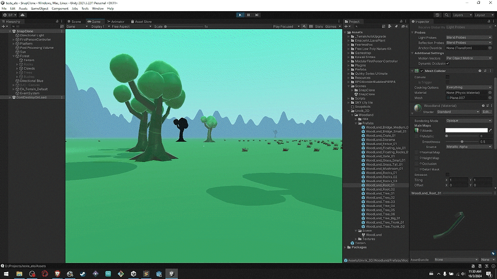 Model is black at a distance, why is this happening? (GIF included ...