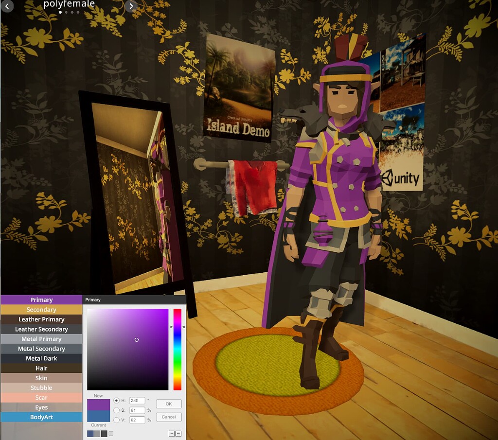 Runtime Character Customization /Optimization- Synty Polygon Modular Fantasy Heroes - Community ...