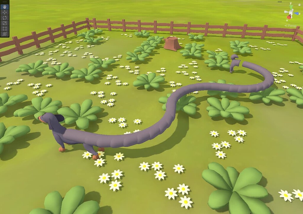 Generate a Snake-like body between two body parts - Unity Engine - Unity Discussions