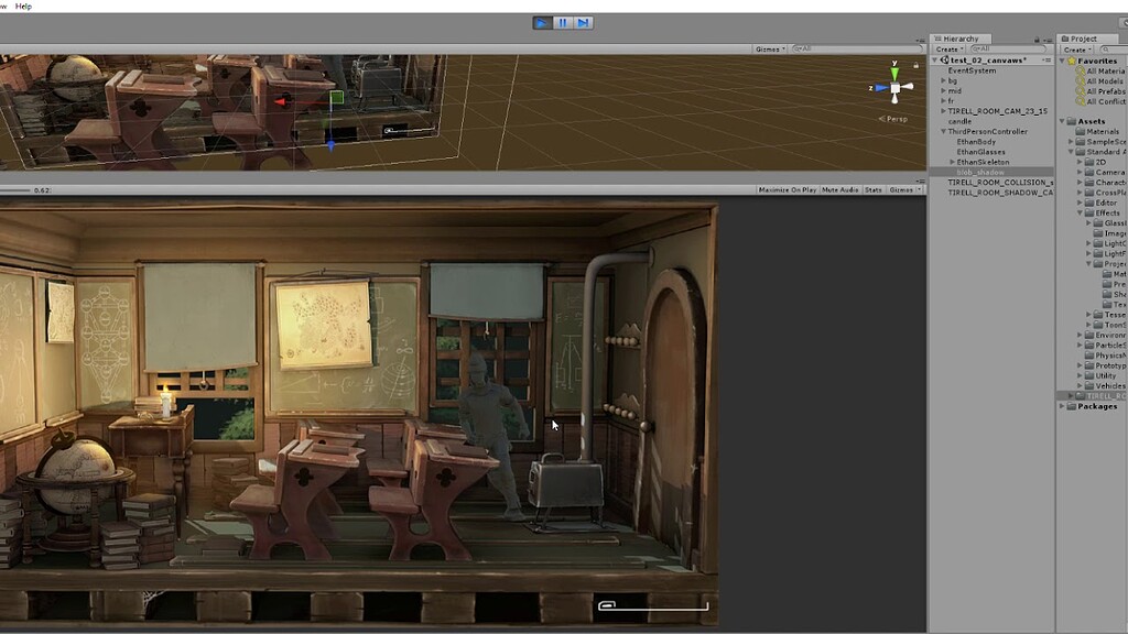 problem with moving camera for prerendered background - Unity Engine - Unity Discussions