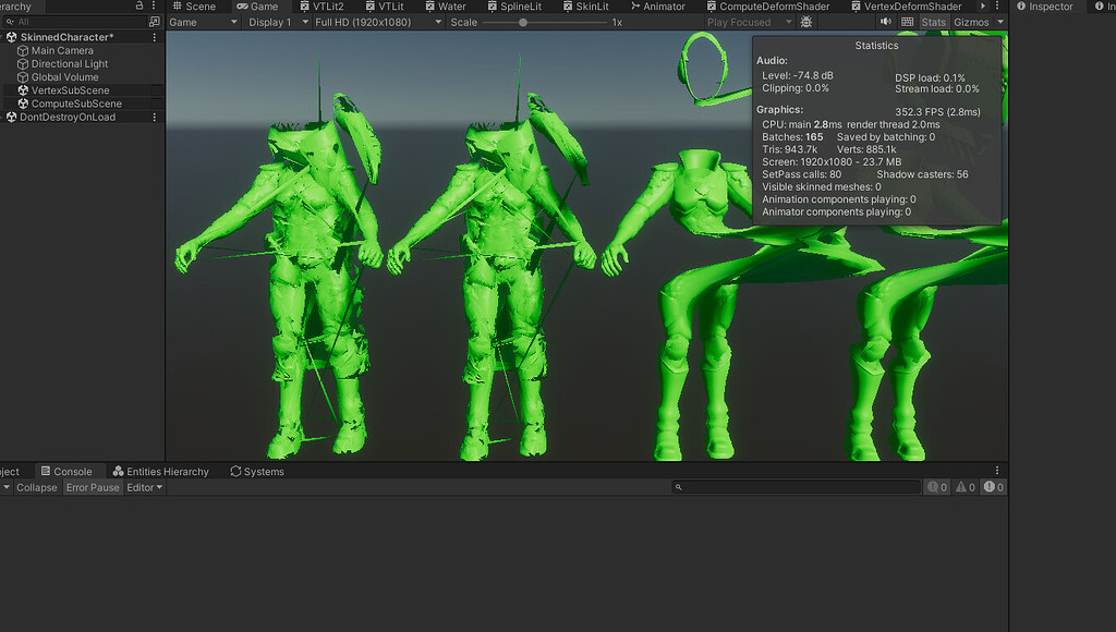 DOTS entities.graohics bug. - Unity Engine - Unity Discussions