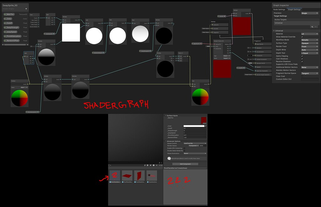 Getting inspector preview to work with custom shader graph material - Unity Engine - Unity ...
