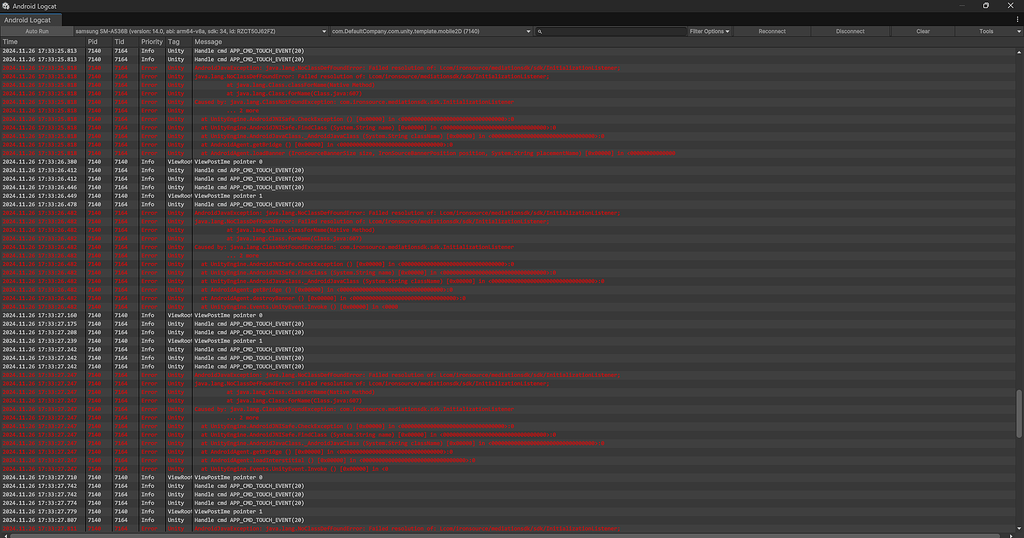 Unity Levelplay does not work on mobile testing device. How can I fix ...
