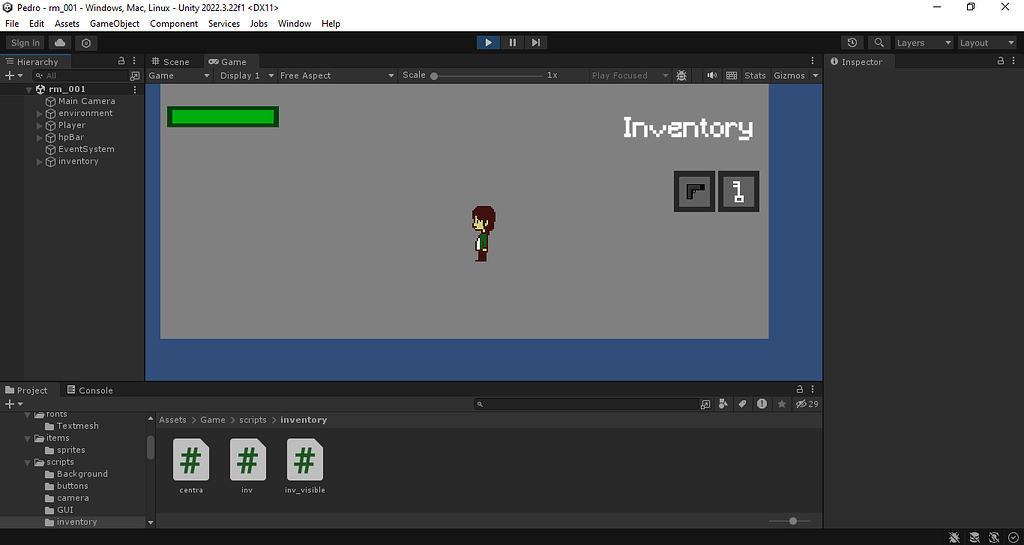 Hide/Show my GUI (Inventory) with input - Unity Engine - Unity Discussions