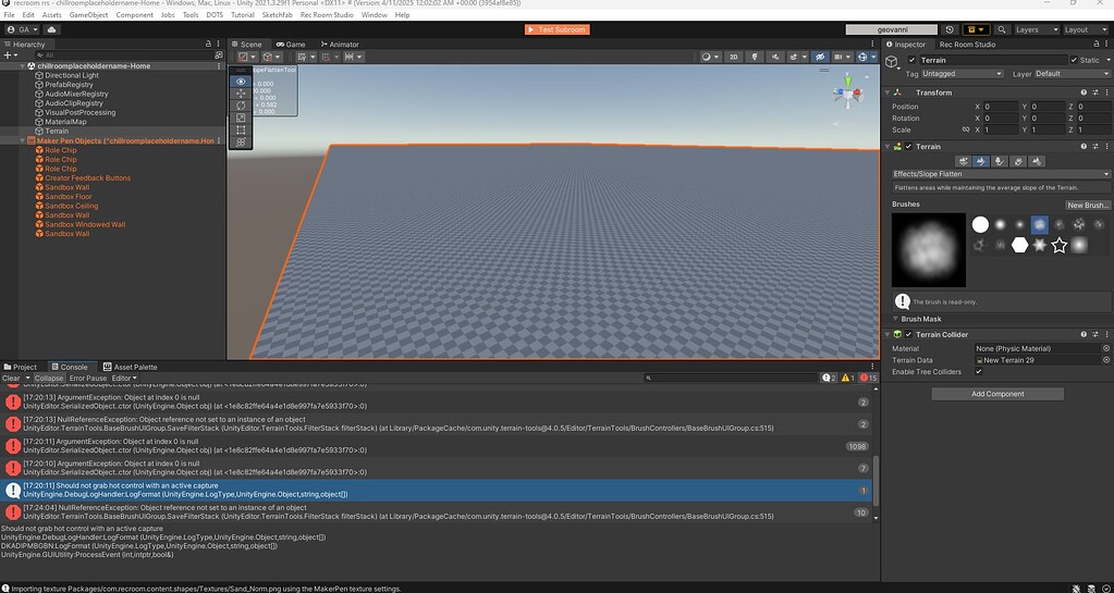 Unity Terrain Tools Help Needed - Unity Services - Unity Discussions