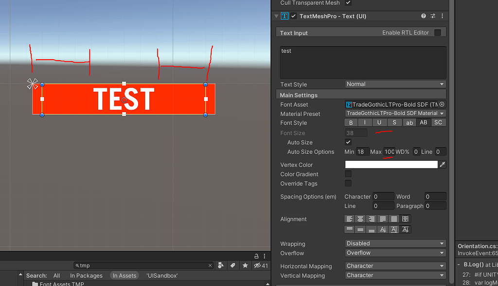 TextMesh Pro AutoSize uses Max size for Preferred Width - Unity Engine - Unity Discussions