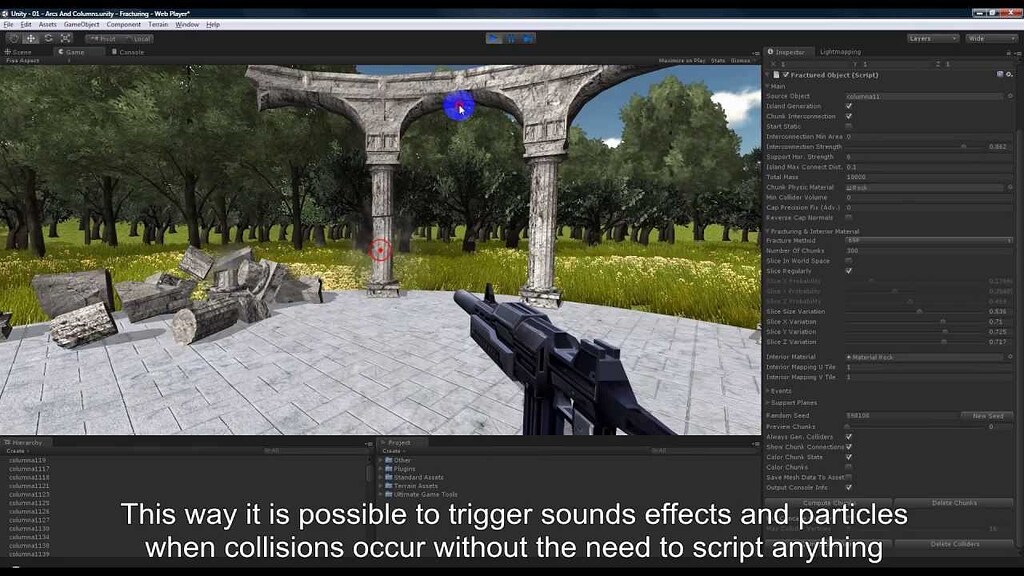 Ultimate Fracturing Destruction editor extension for Unity 3D - Community Showcases - Unity ...