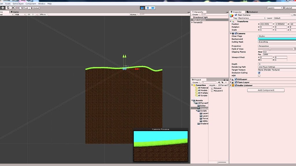 Endles Terrain2D Generator. - Community Showcases - Unity Discussions