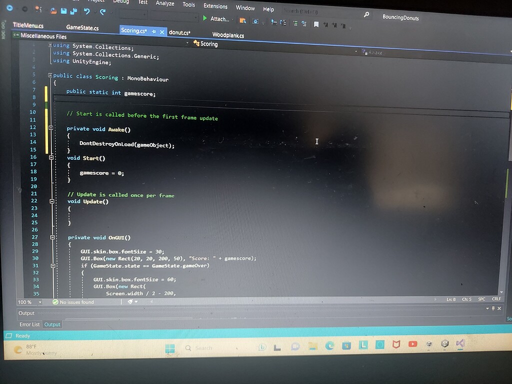 How to stop the score from resetting when going to the next level - Unity Engine - Unity Discussions