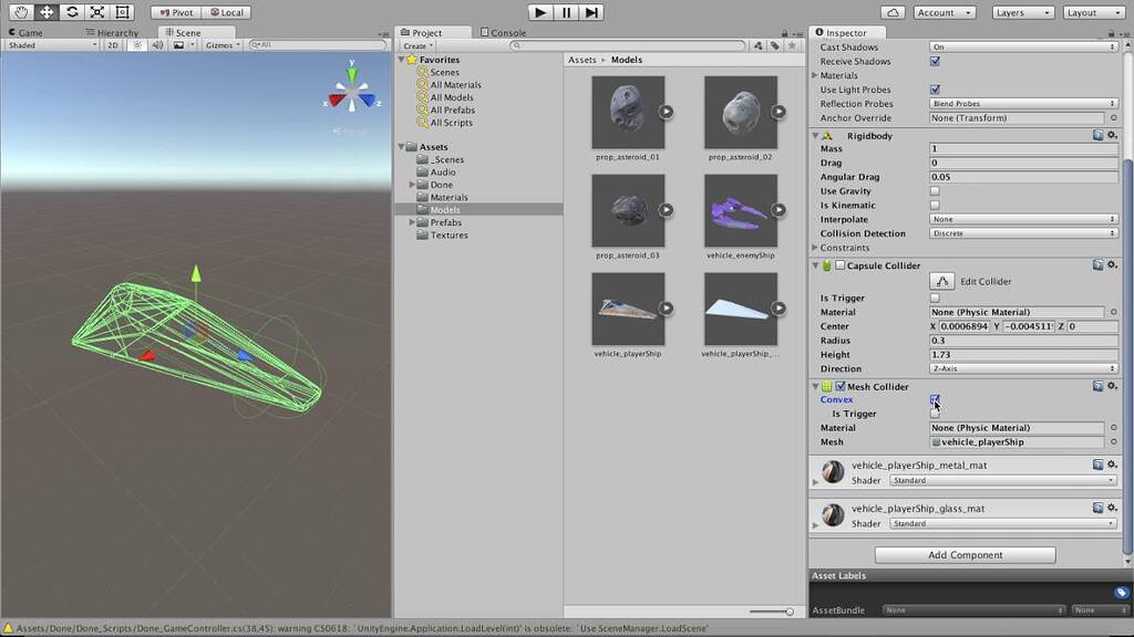 Mesh Collider strangeness - Unity Engine - Unity Discussions