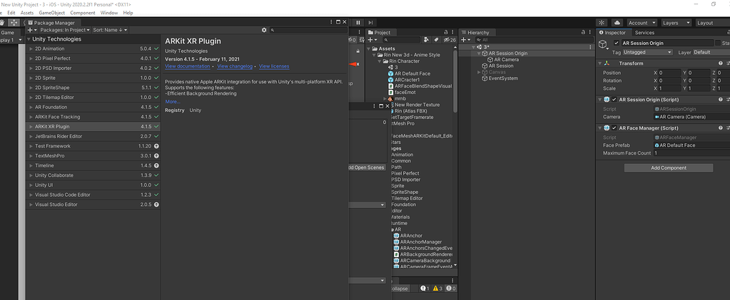ِARFoundation unity3d Freeze and crash myapp, please help - Unity Engine - Unity Discussions