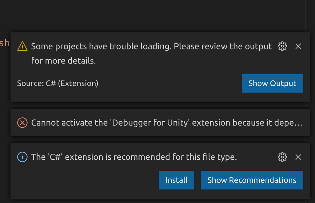 Linux And Vs Code Not Working On Unity C Scripts Unity Engine Unity Discussions