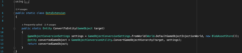 Gameobject Conversion Blob Asset Store - Unity Engine - Unity Discussions
