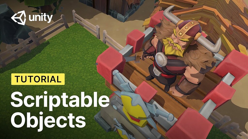 Scriptable Objects workflow - Learn Content - Unity Discussions