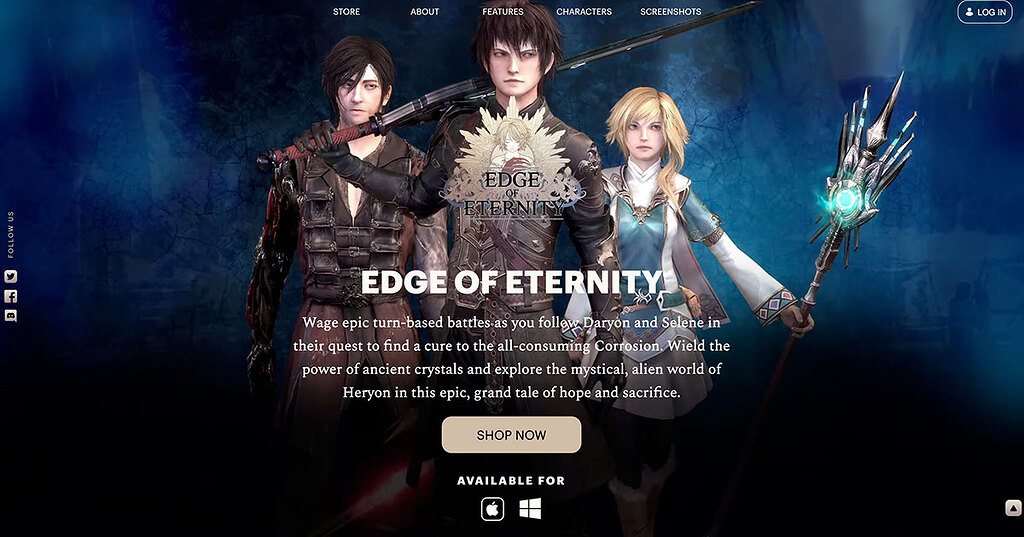 Pushing the limits of mobile : Edge Of Eternity Project - Community ...