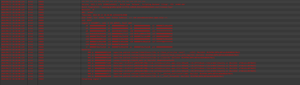 How to debug fault addr? - Unity Engine - Unity Discussions
