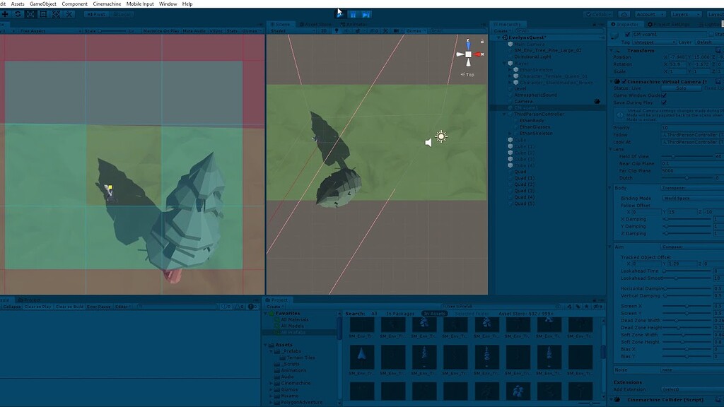 Cinemachine Collider conflicting with Third Person Controller - Unity Engine - Unity Discussions