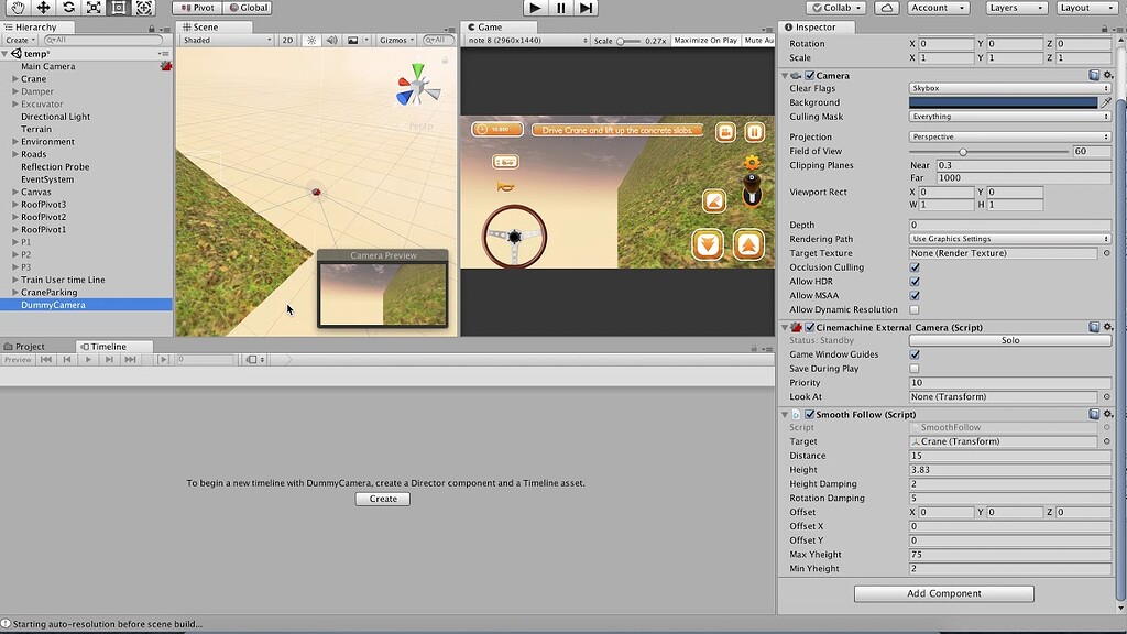 How To Blend Unity Camera With Cinemachine Virtual Camera. - Unity Engine - Unity Discussions