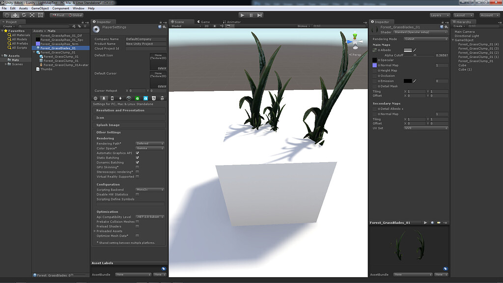 Unity 5: Lightmapping with Shaderforge's Opacity clip/Cutoff - Unity Engine - Unity Discussions