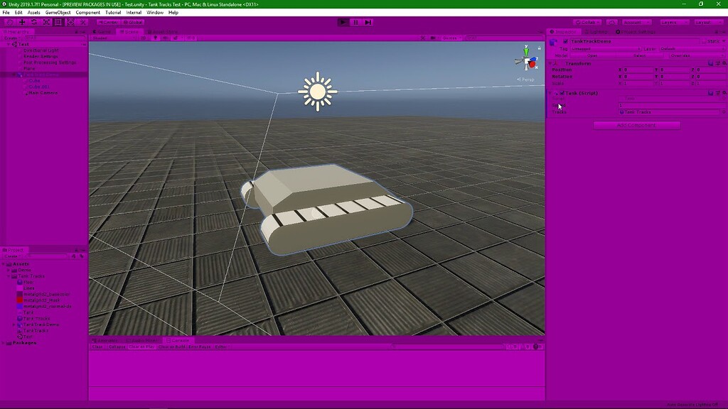 Tank tracks - Unity Engine - Unity Discussions