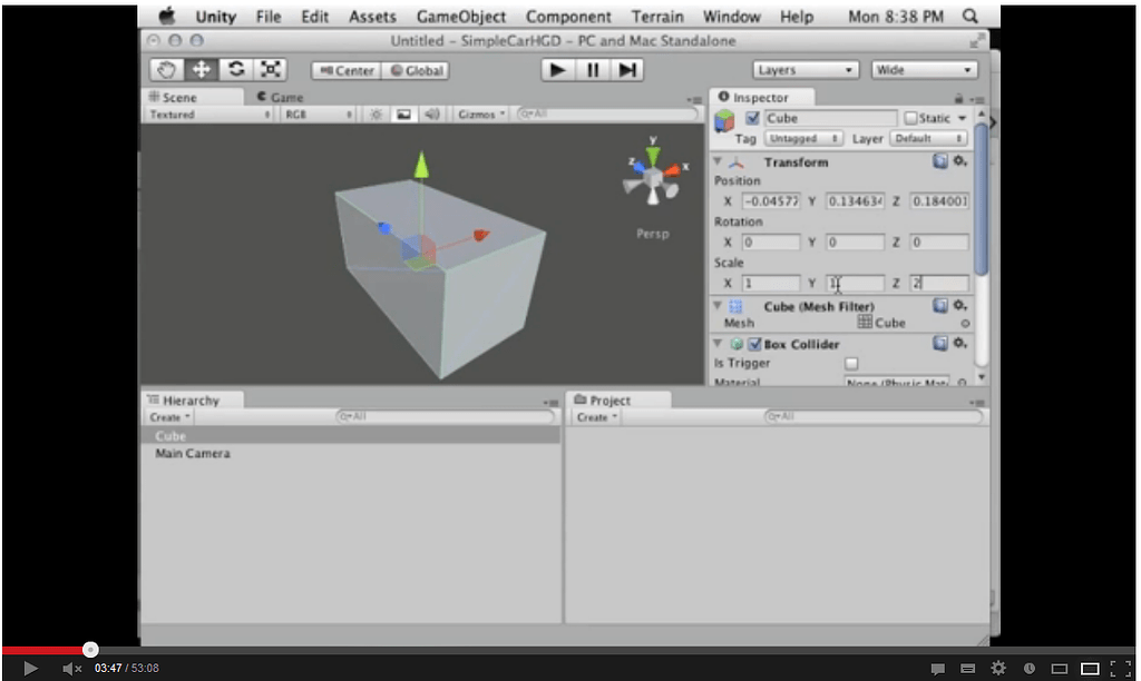 Creating Game Object Unity Engine Unity Discussions
