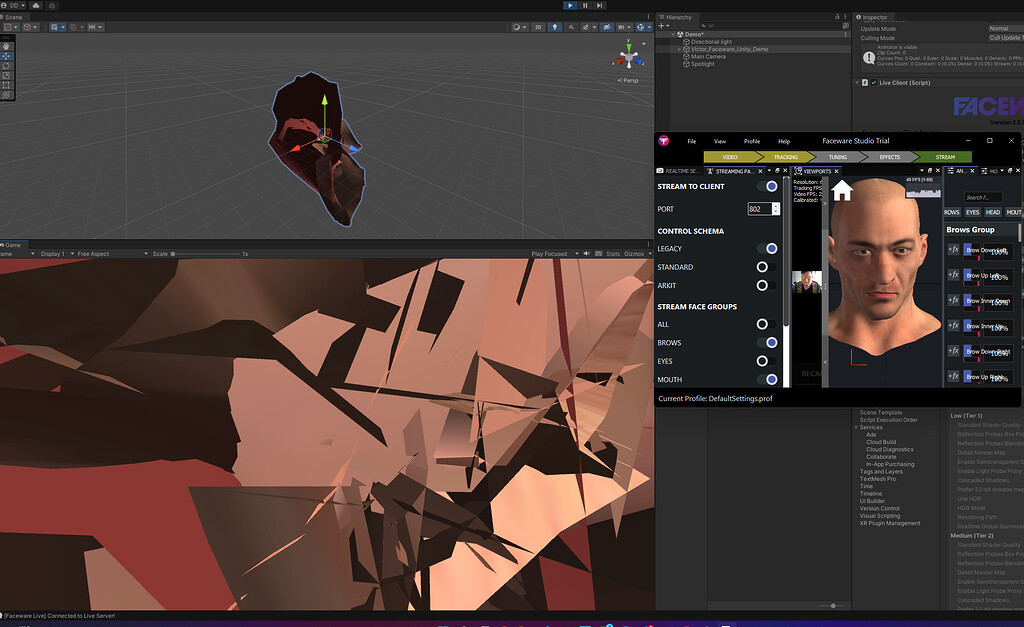 Faceware pluing problem - Unity Engine - Unity Discussions