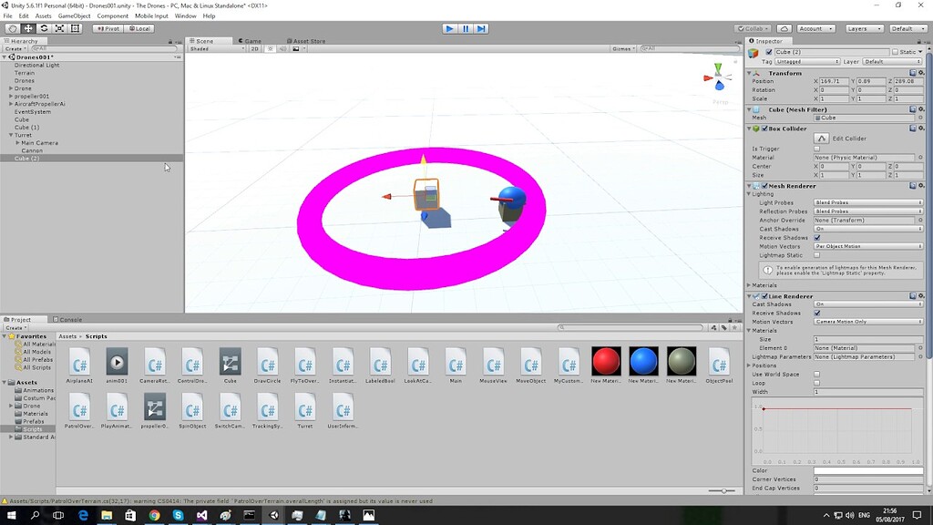How can i rotate both turret cannon and body same time or separate ? - Unity Engine - Unity ...