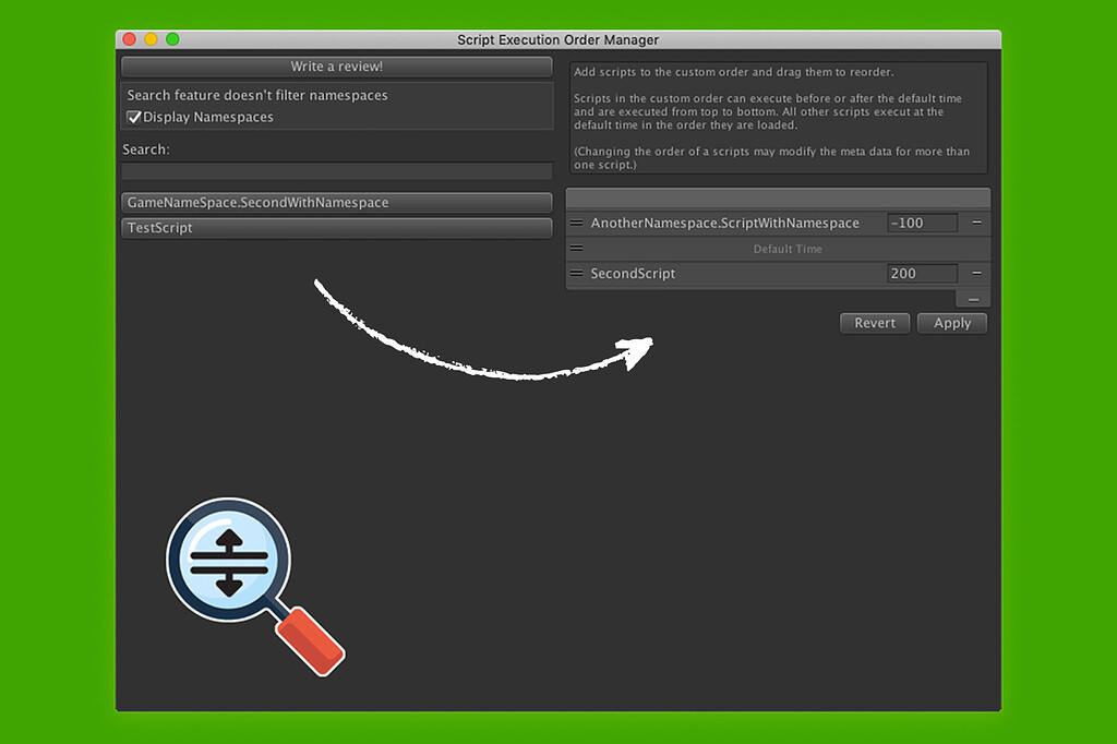 [RELEASED] [FREE] [OPEN-SOURCE] Script Execution Order Manager - Community Showcases - Unity ...