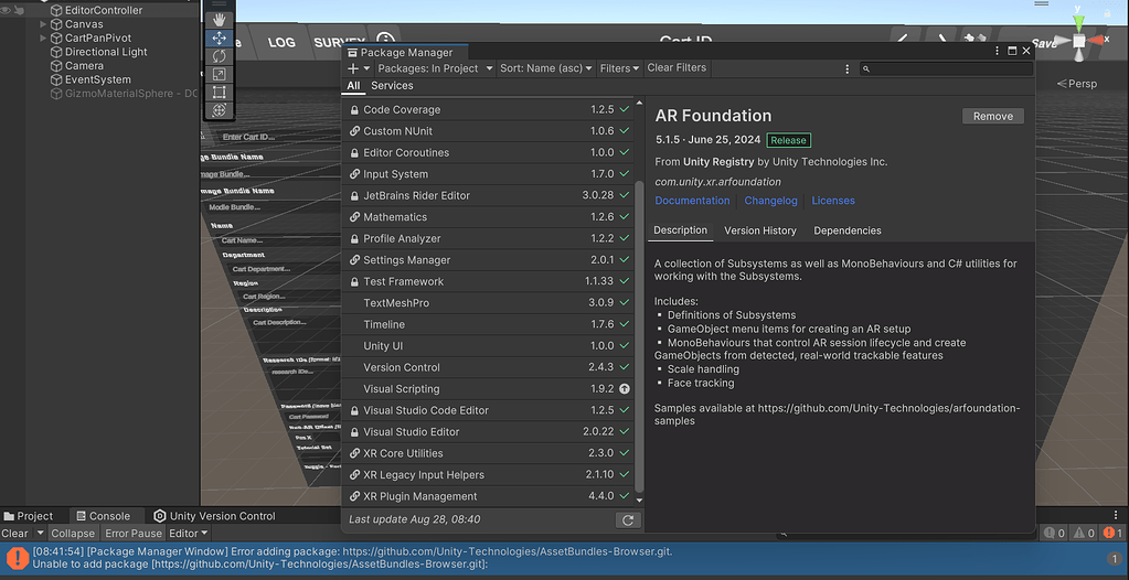 Can't add Unity Asset Bundle Browser to new project - Unity Engine - Unity Discussions