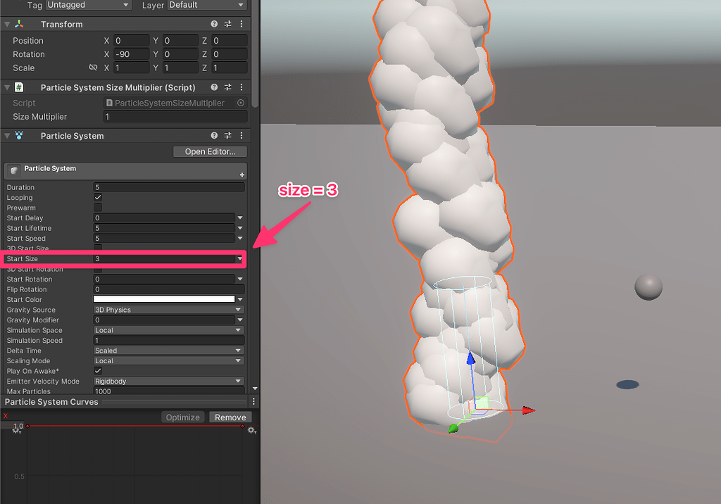 Particle System startSizeMultiplier is broken? - Unity Engine - Unity Discussions