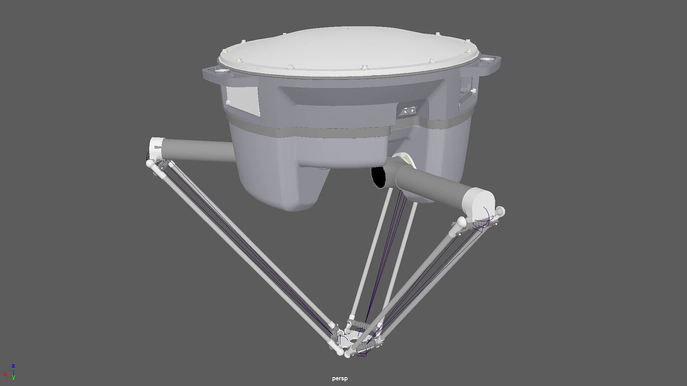 How to rig a delta robot in Unity using Animation Rigging package? - Unity Engine - Unity ...